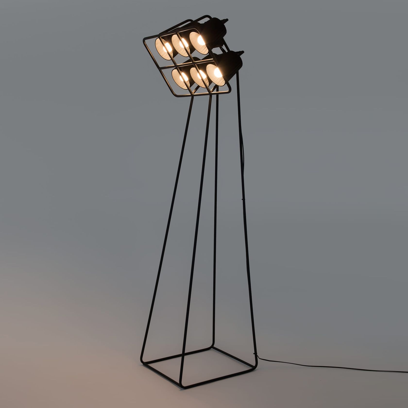 MULTILAMP LED metal floor lamp By Seletti | design Emanuele Magini