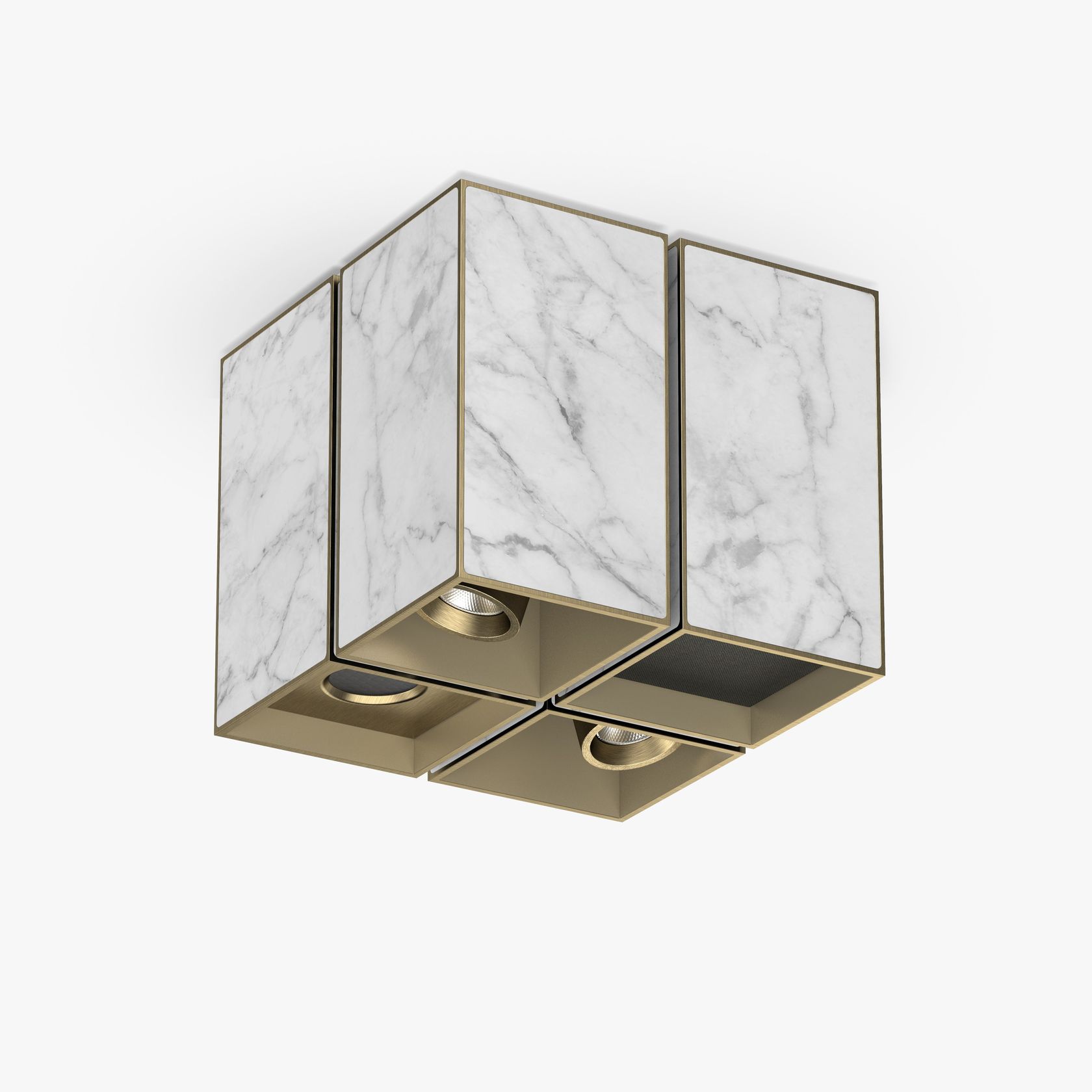 Lampada da soffitto a LED modulare °MULTIP SPOT Collezione °Multip By ...