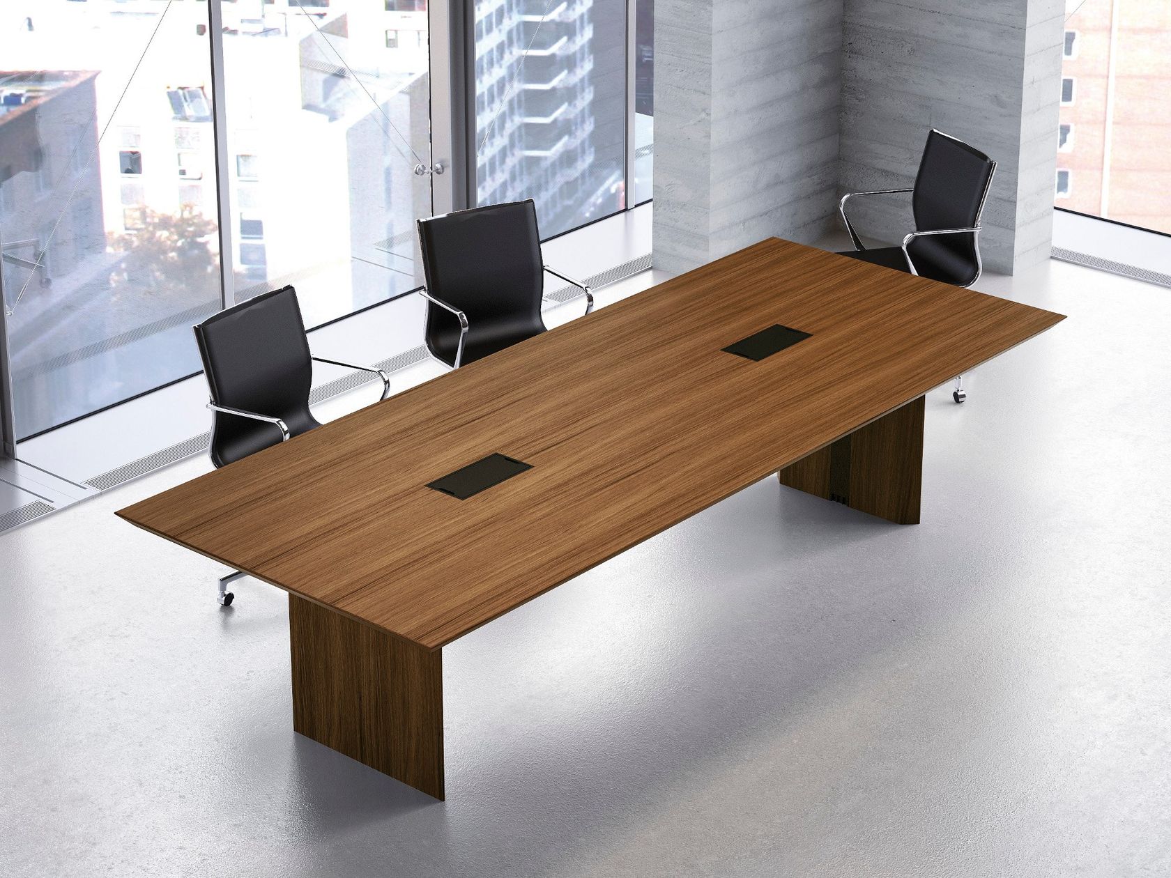 MULTIPLICEO | Rectangular meeting table By FANTONI