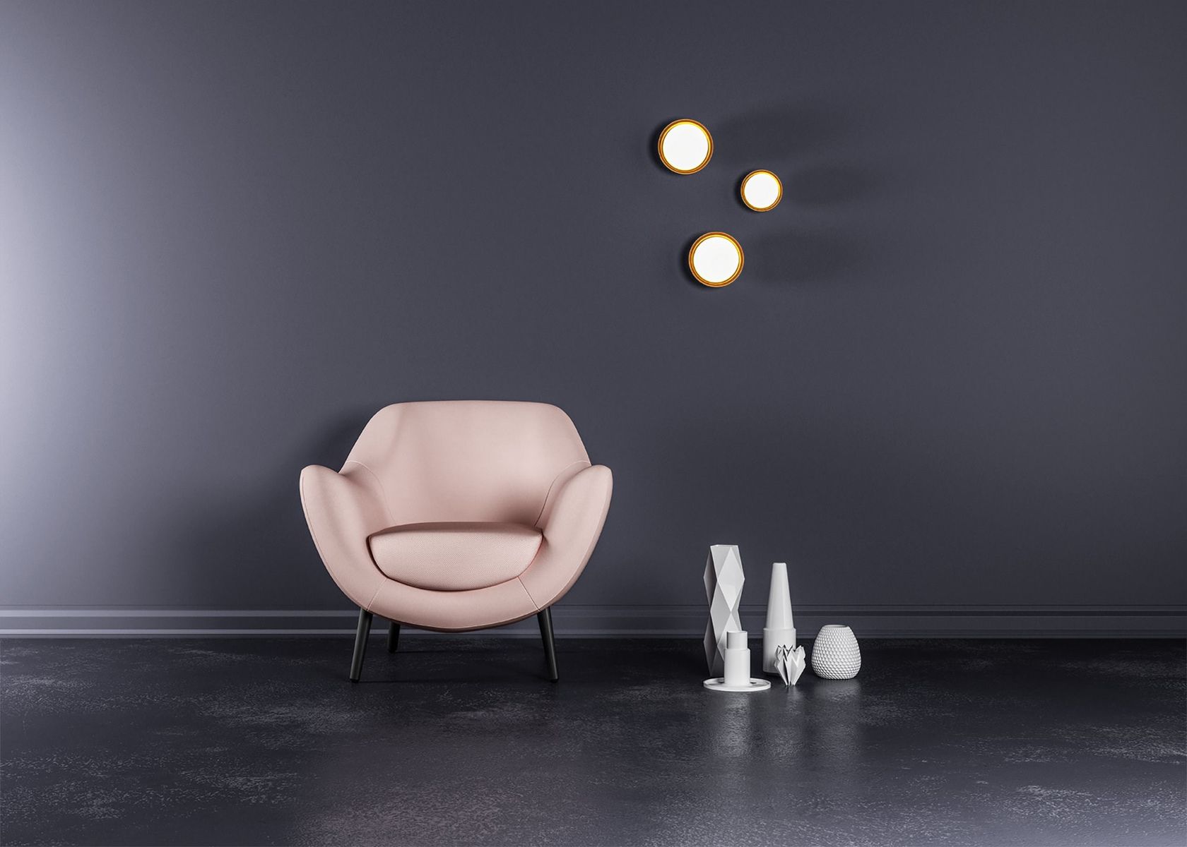 MUSE Borosilicate glass wall lamp / ceiling lamp By Tooy | design ...