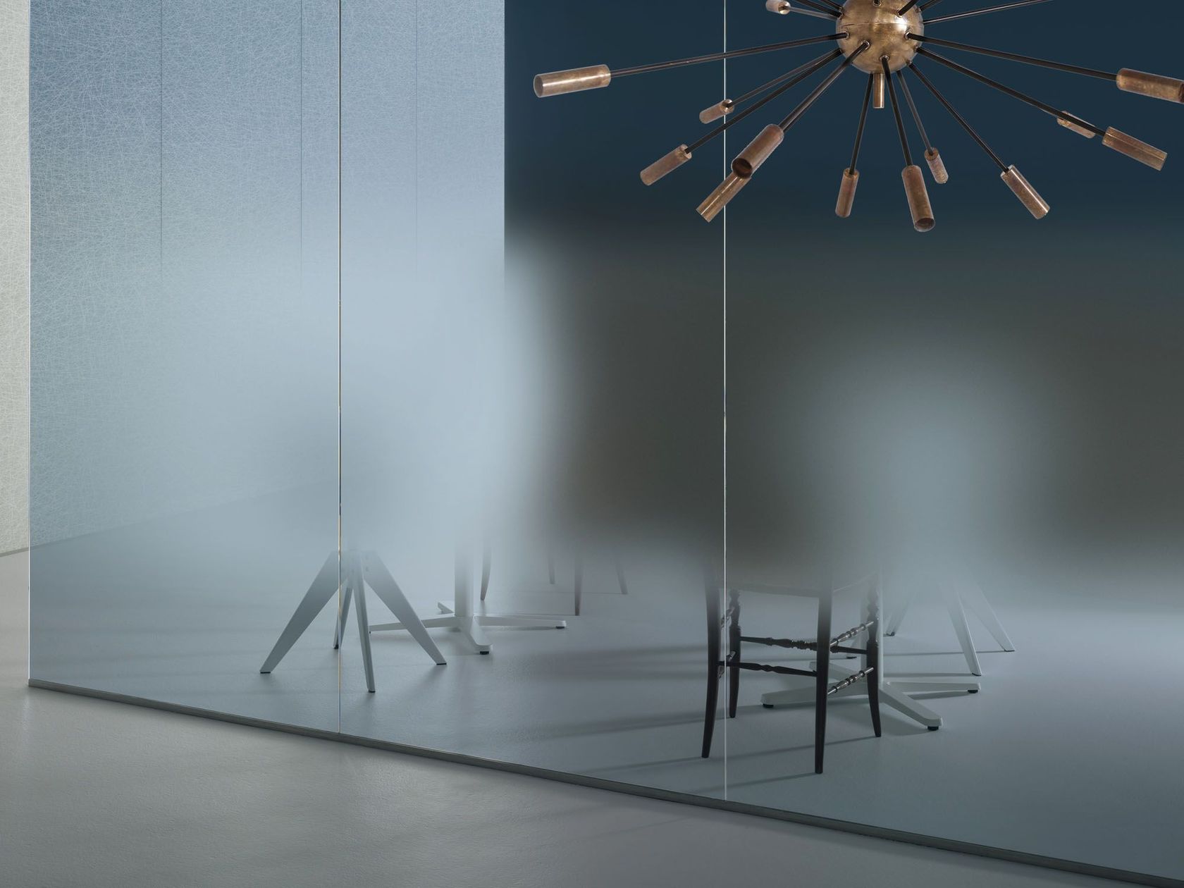 MADRAS® NUVOLA Gradient satin finish glass By Madras®