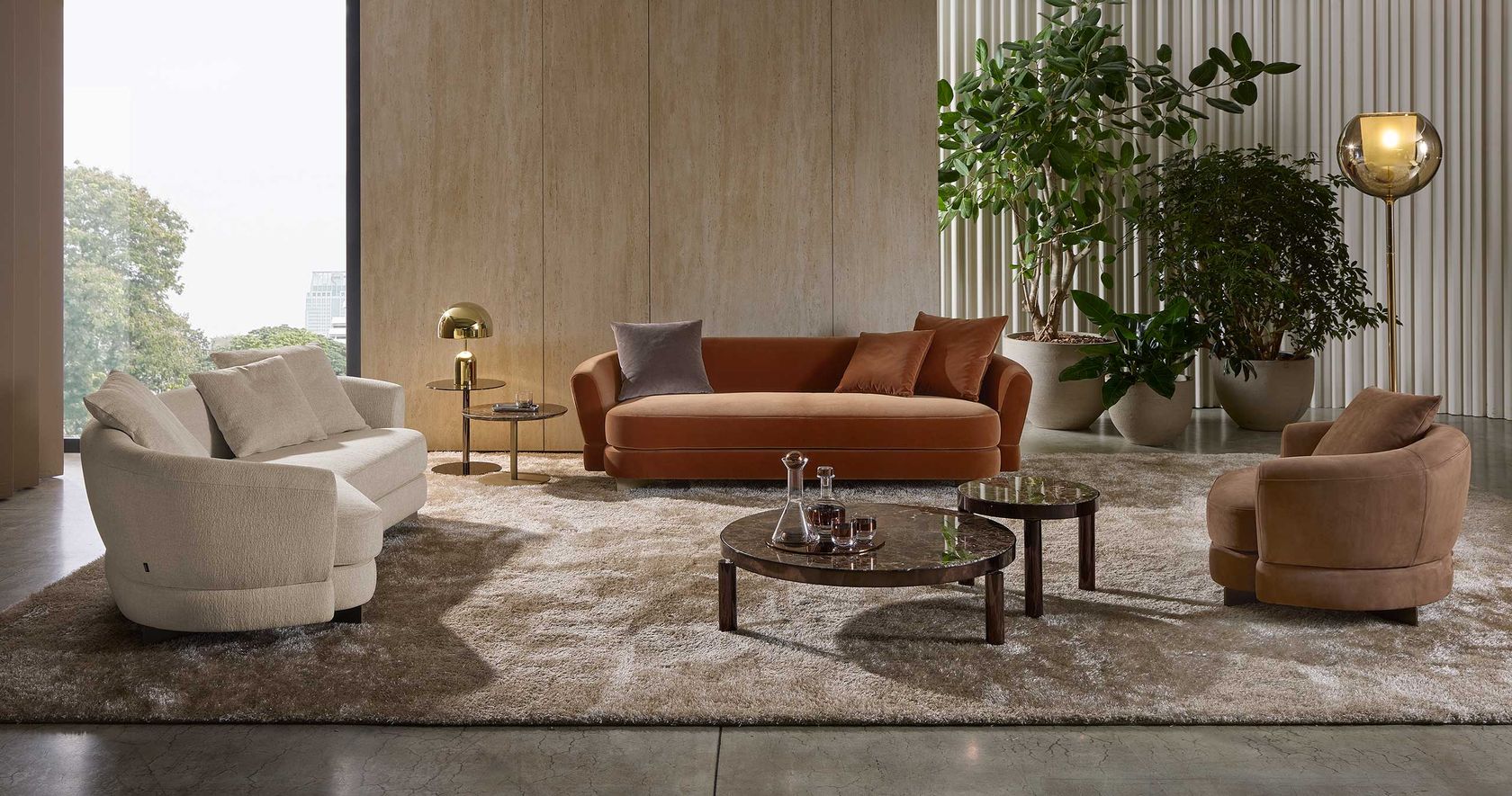 JEFF Sofa By Marelli