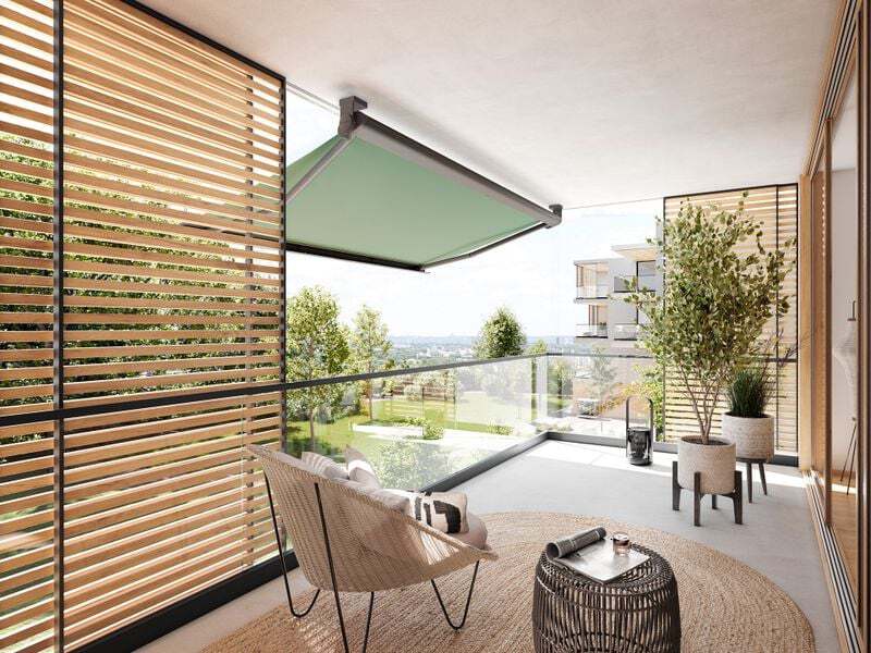 MARKILUX 900 D Cassette awning for the balcony By Markilux
