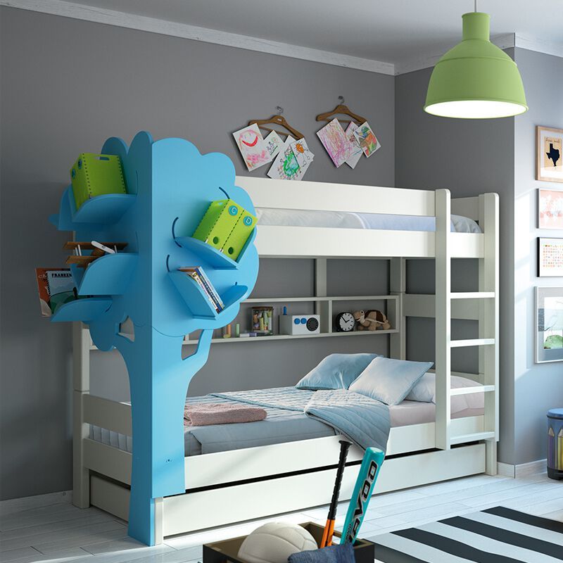JULES Open MDF kids bookcase By Mathy by Bols | design Christophe Boulin