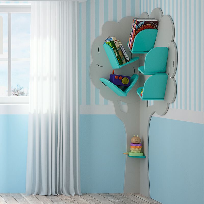 JULES Open MDF kids bookcase By Mathy by Bols | design Christophe Boulin