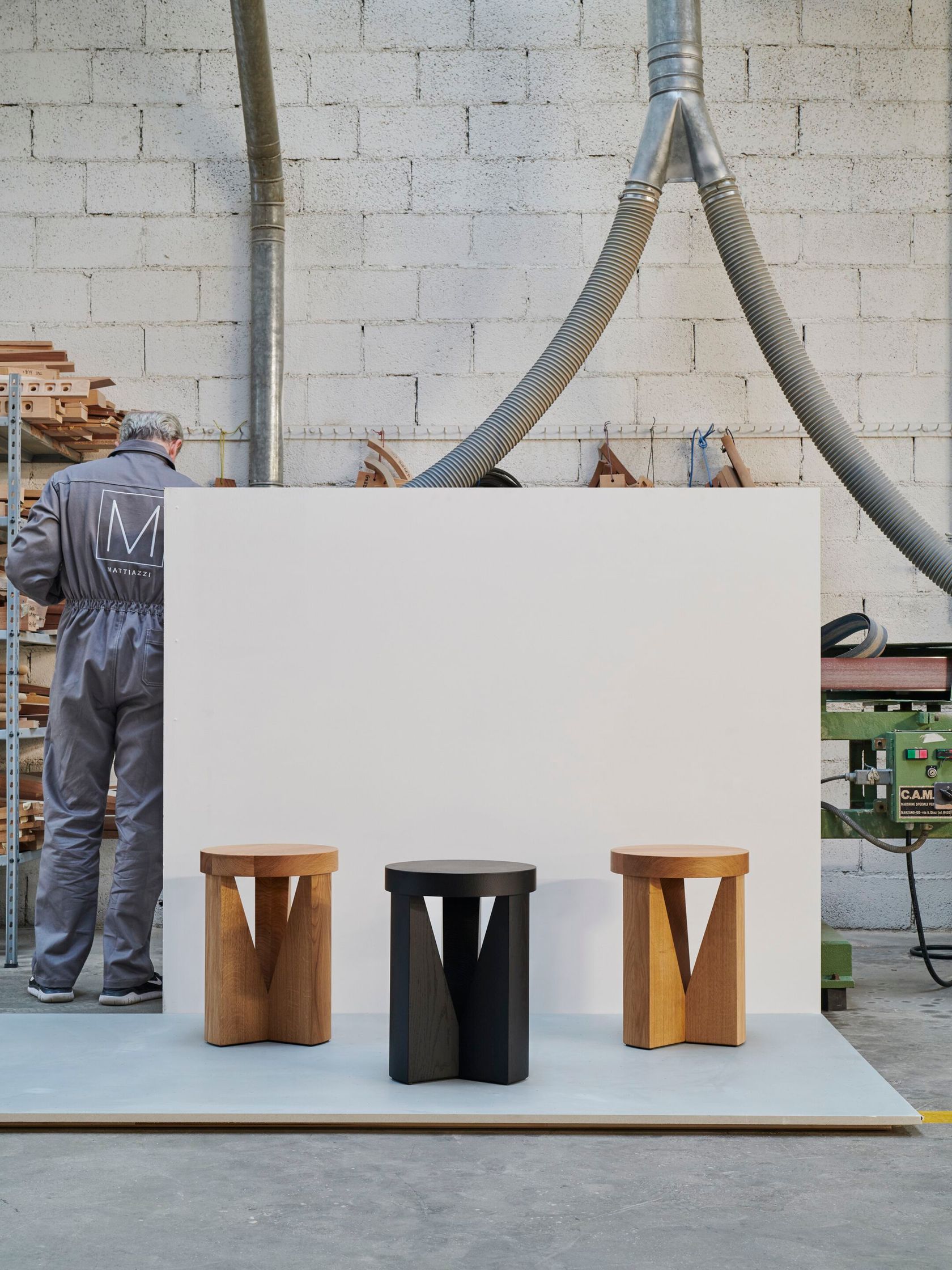 MC20 CUGINO Stool By Mattiazzi