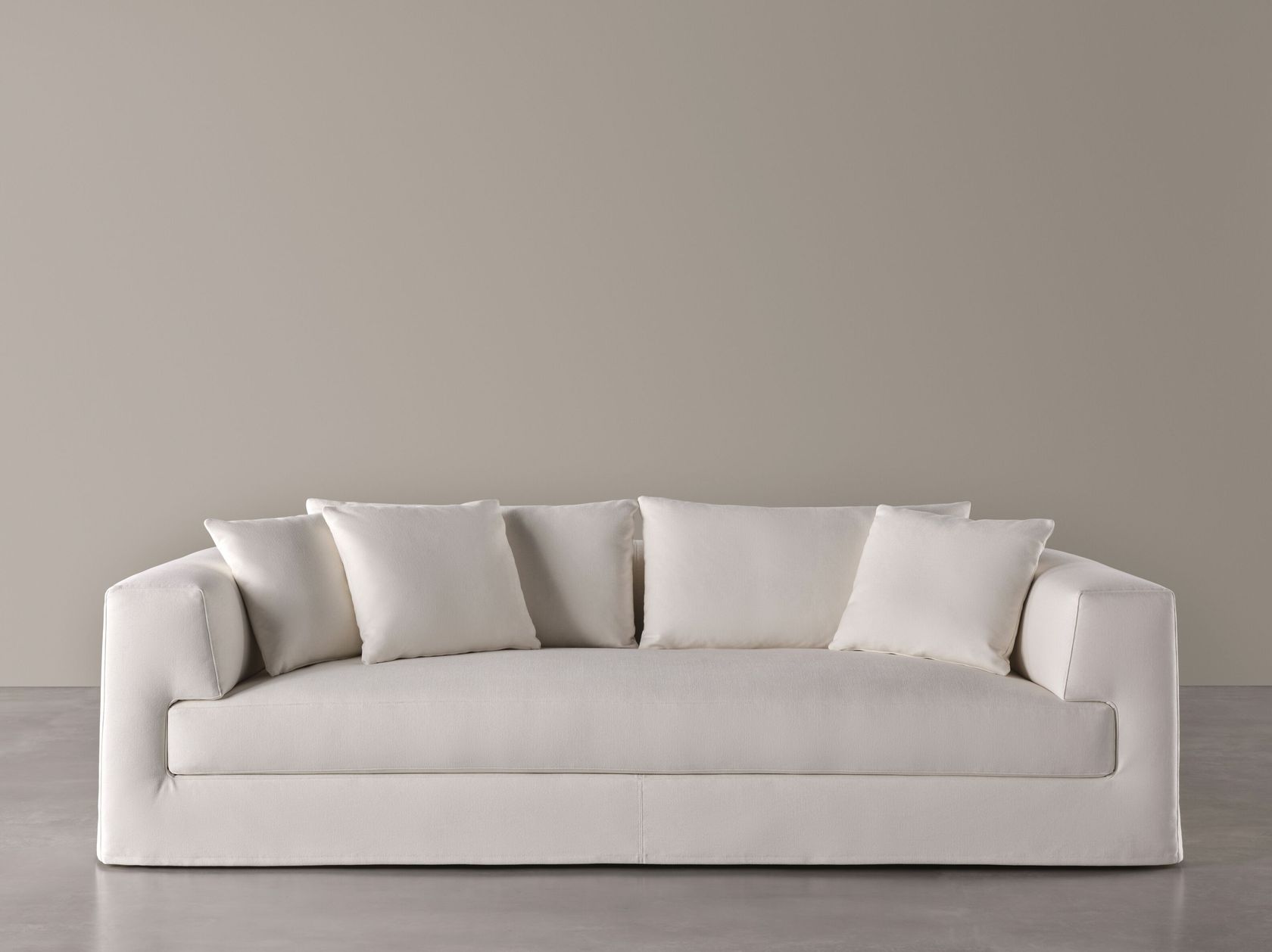 ROGER GHOST Fabric sofa with removable cover By Meridiani | design ...