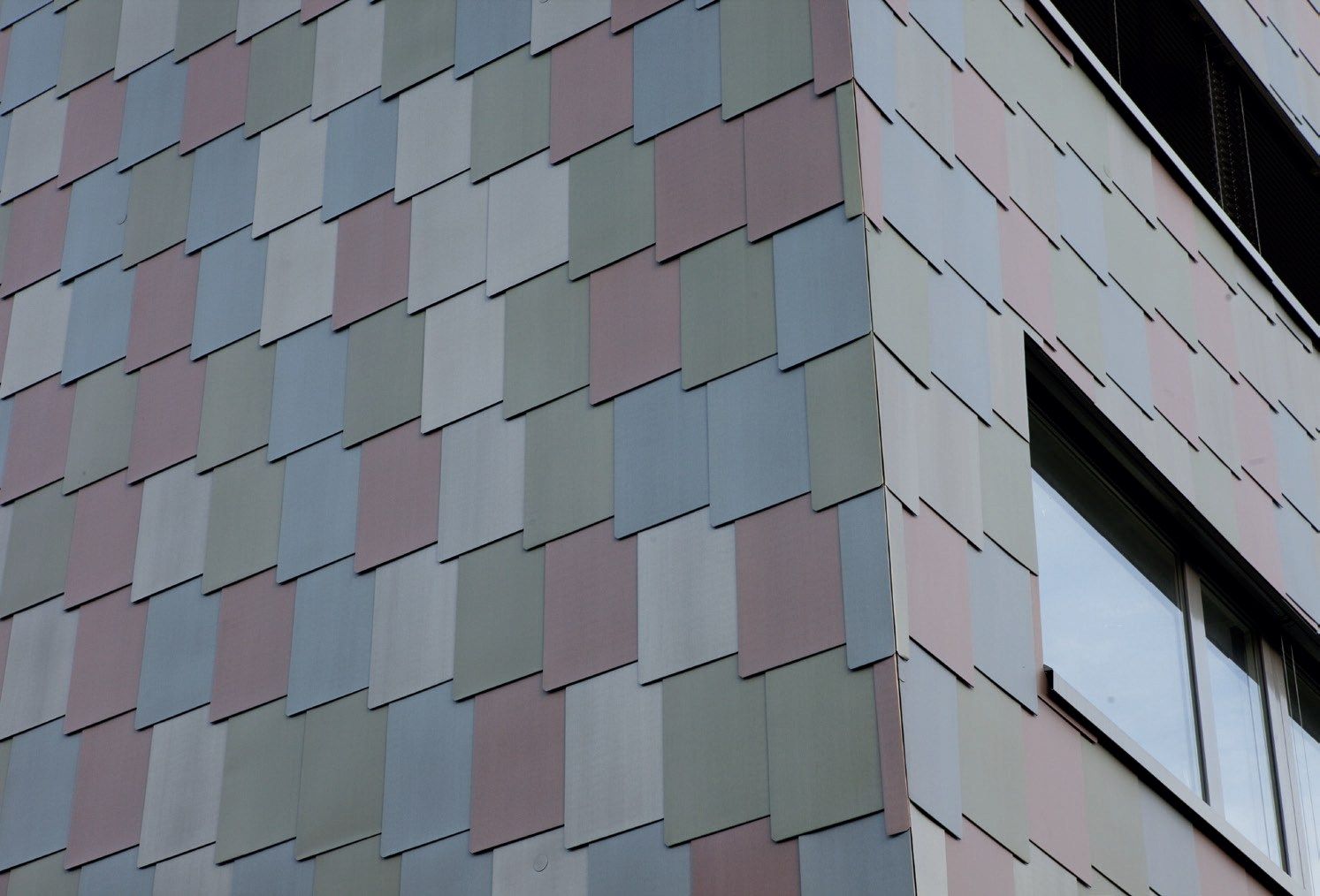 Zinc roof shingle Metal shingle for facades By VMZINC