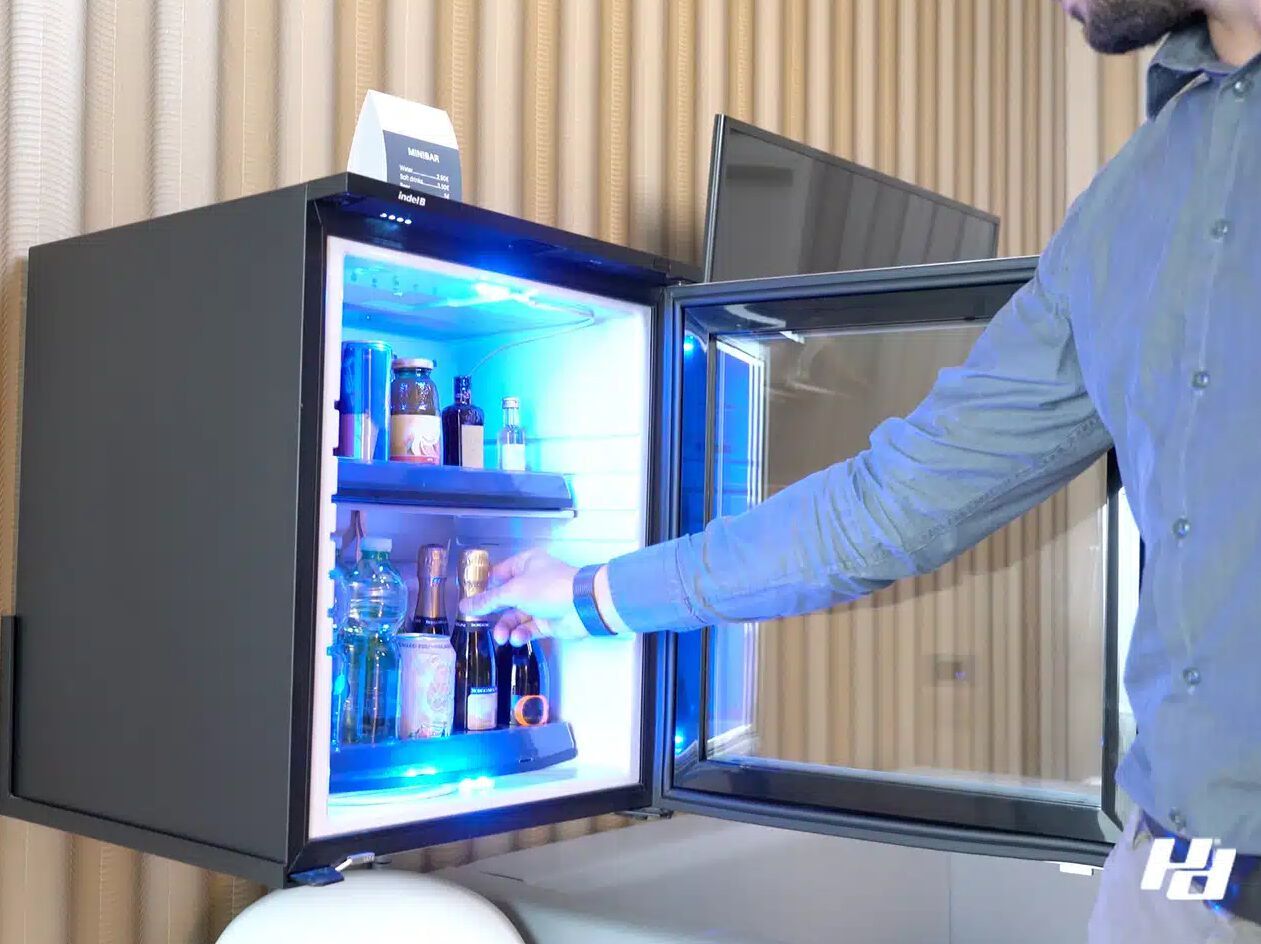 ST-810 MINIBAR® Built-in mini fridge By Microdevice