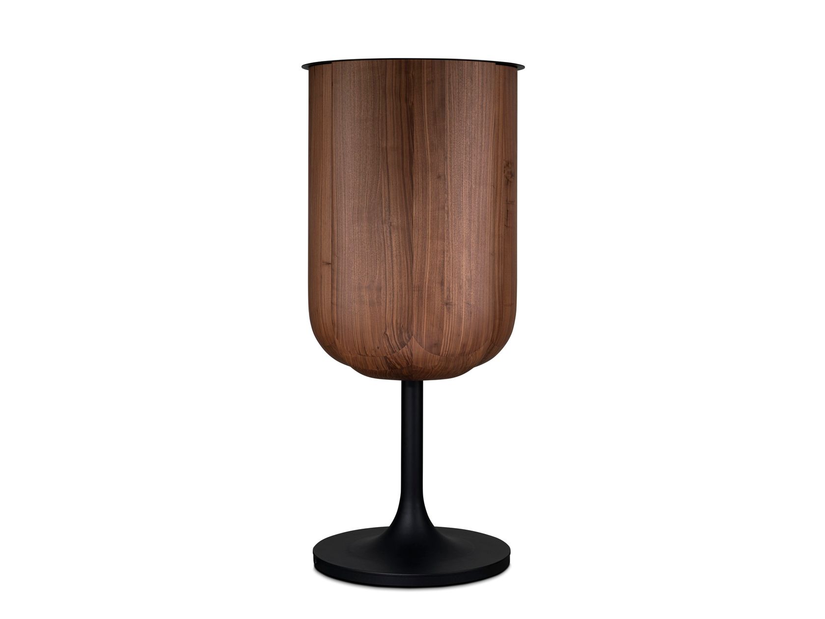 BLOOM ICON Walnut bar cabinet with integrated lighting By Milla & Milli ...
