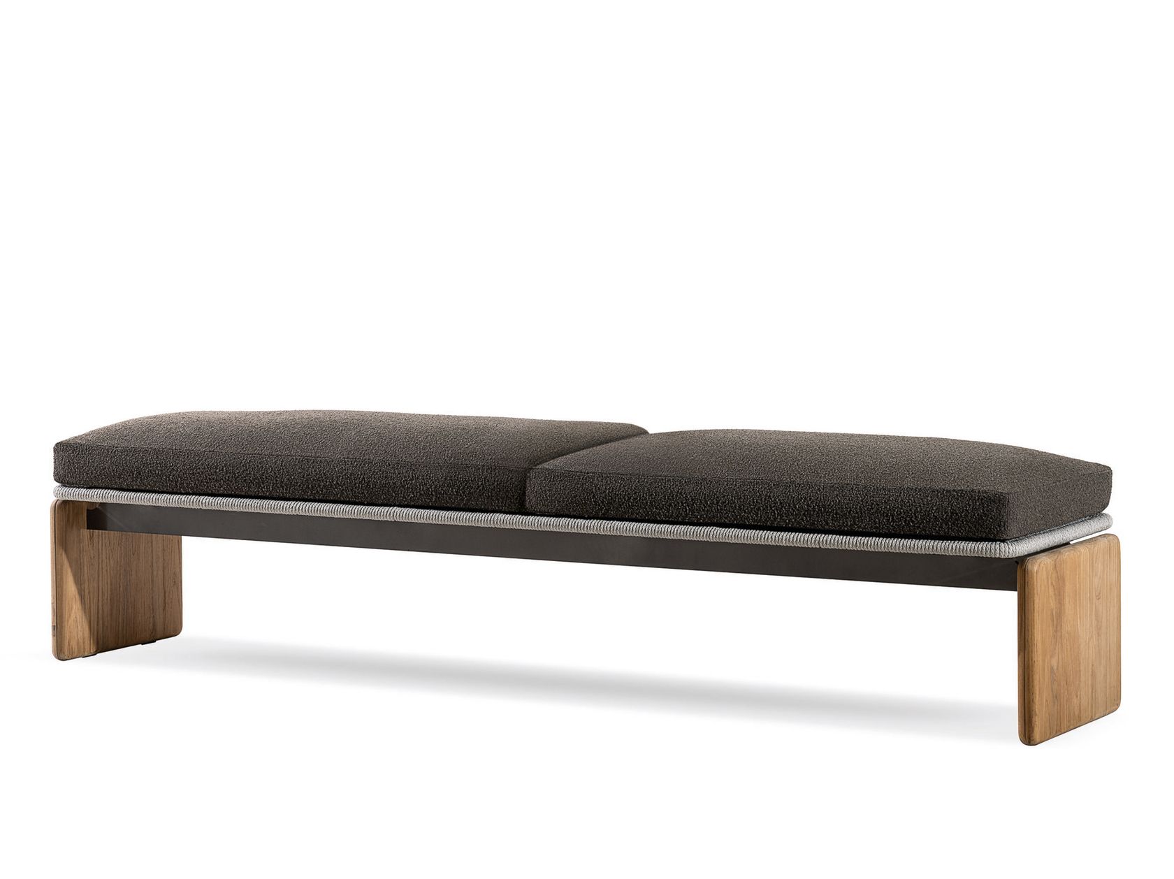 EMMI CORD OUTDOOR Garden bench By Minotti