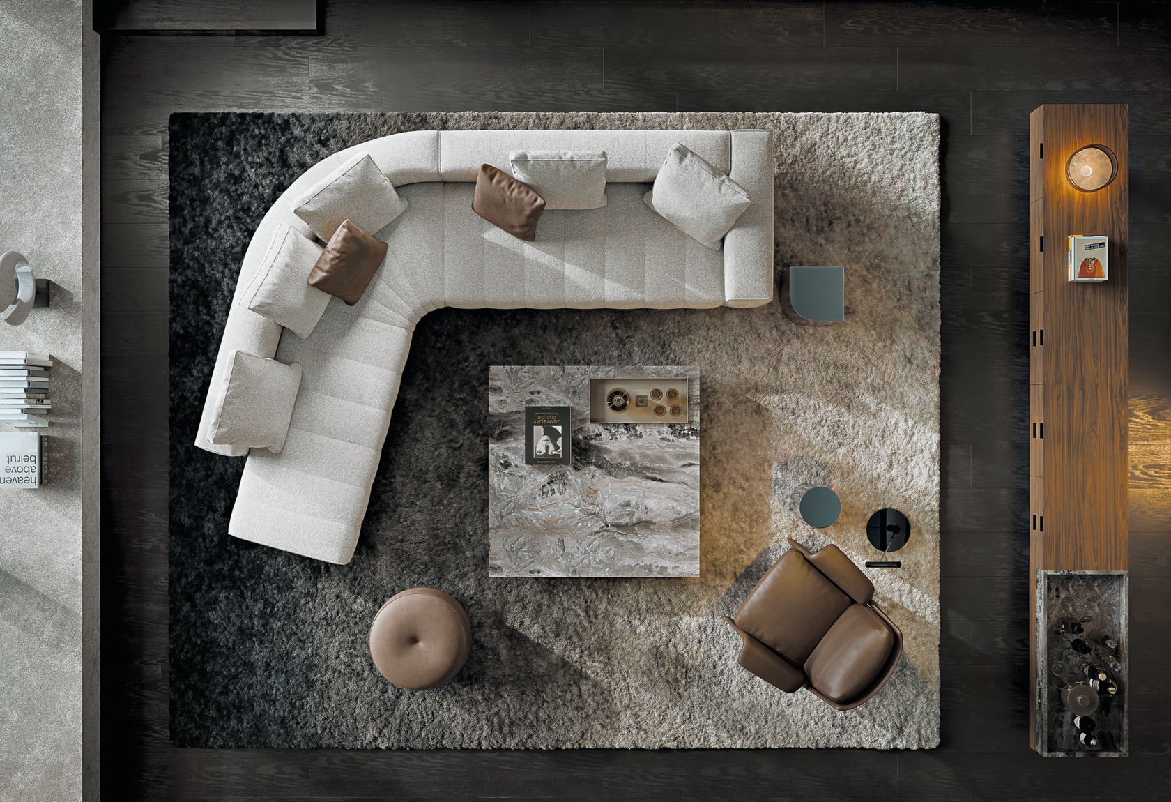 GOODMAN Sofa By Minotti | design Rodolfo Dordoni