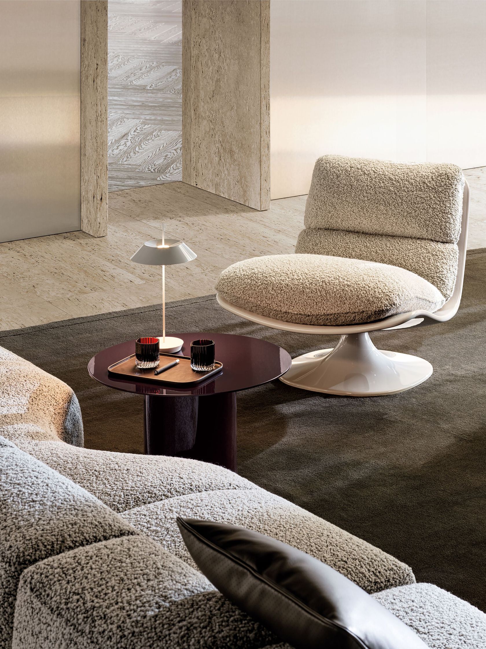 PATTIE Armchair By Minotti
