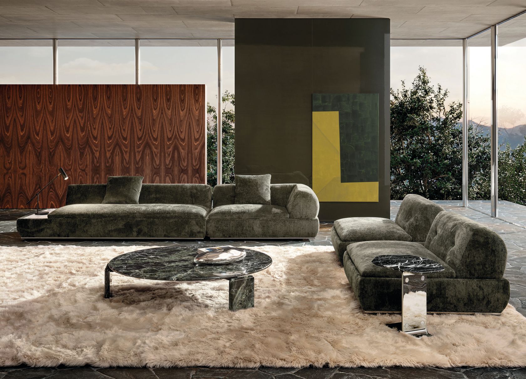 SUPERMOON Sofa By Minotti