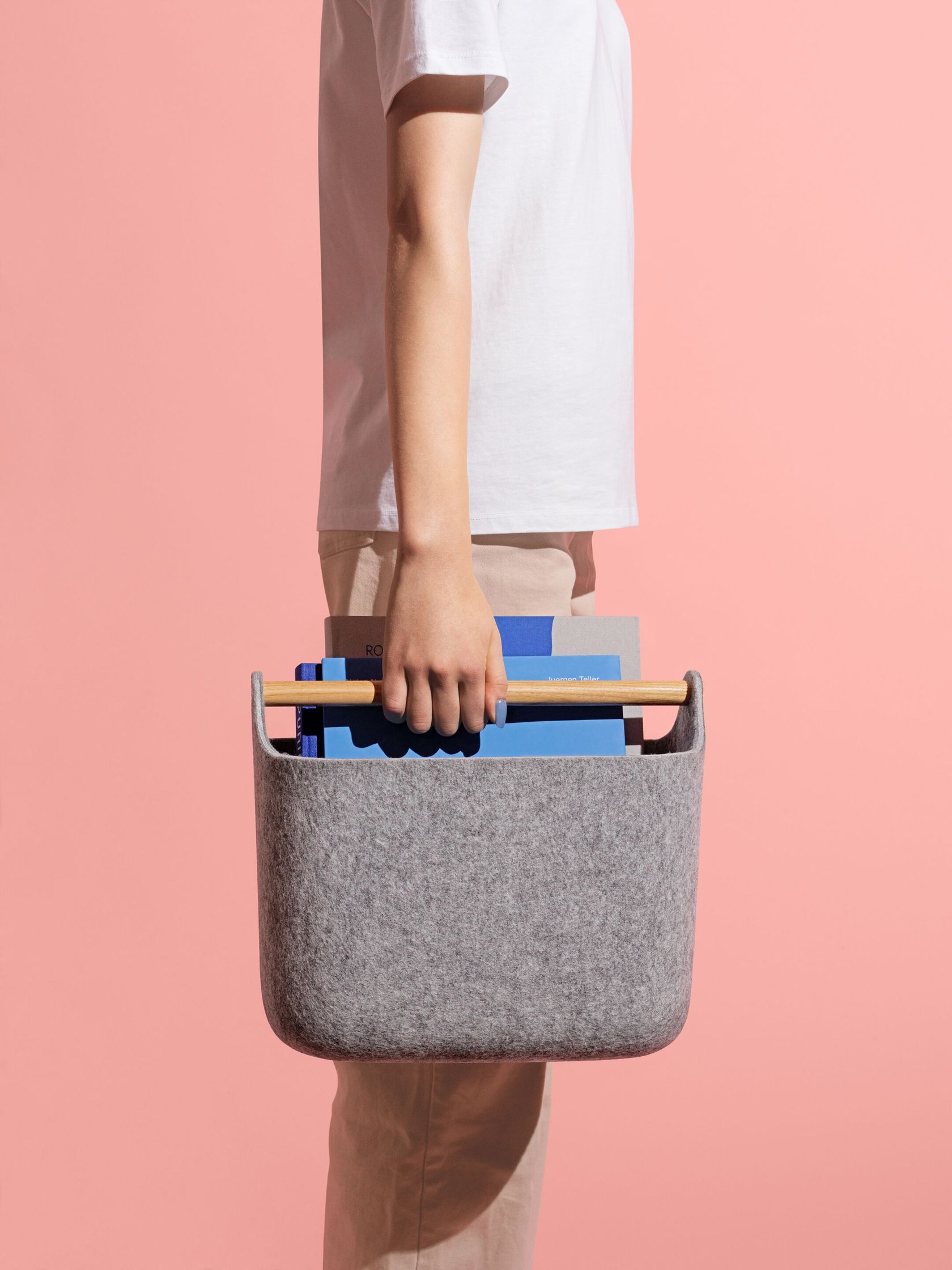 SOFFICE BAG Vaschetta portadocumenti in feltro By Mizetto | design Studio Nooi