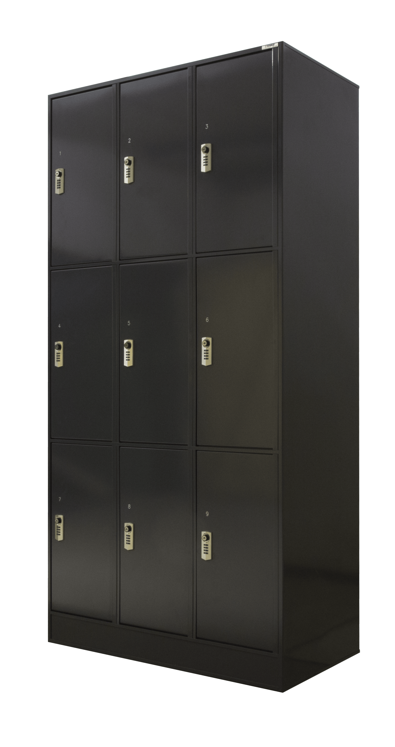 Modular locker Aluminium and wood Locker By RAVASI