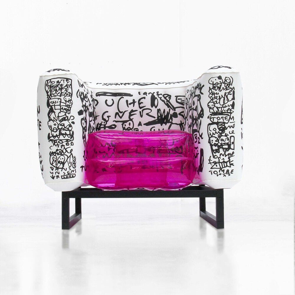 YOMI STYLE | Armchair Inflatable Thermoplastic polyurethane armchair By Mojow