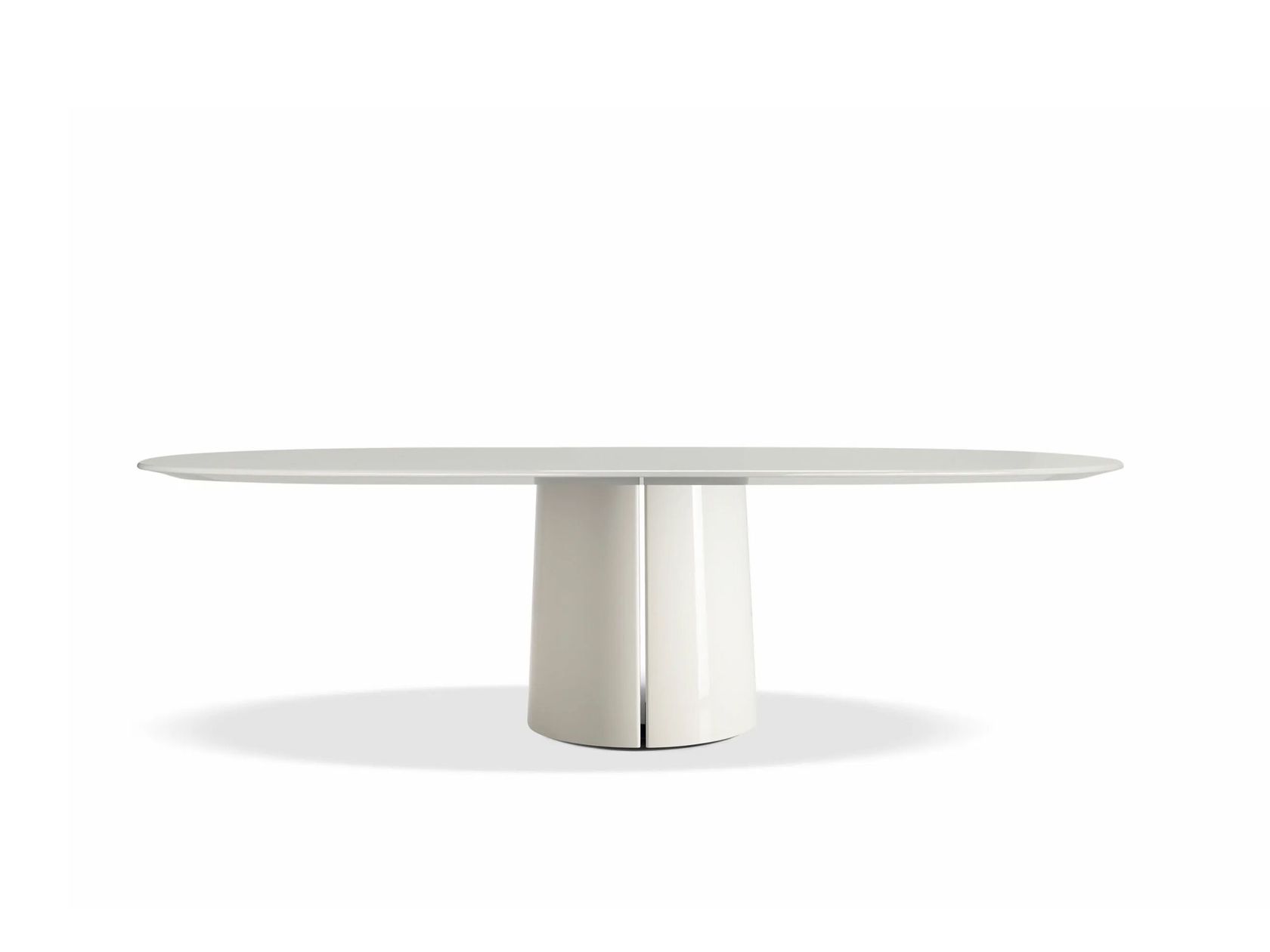 MATEO Oval wooden table By Molteni & C. | design Vincent Van Duysen