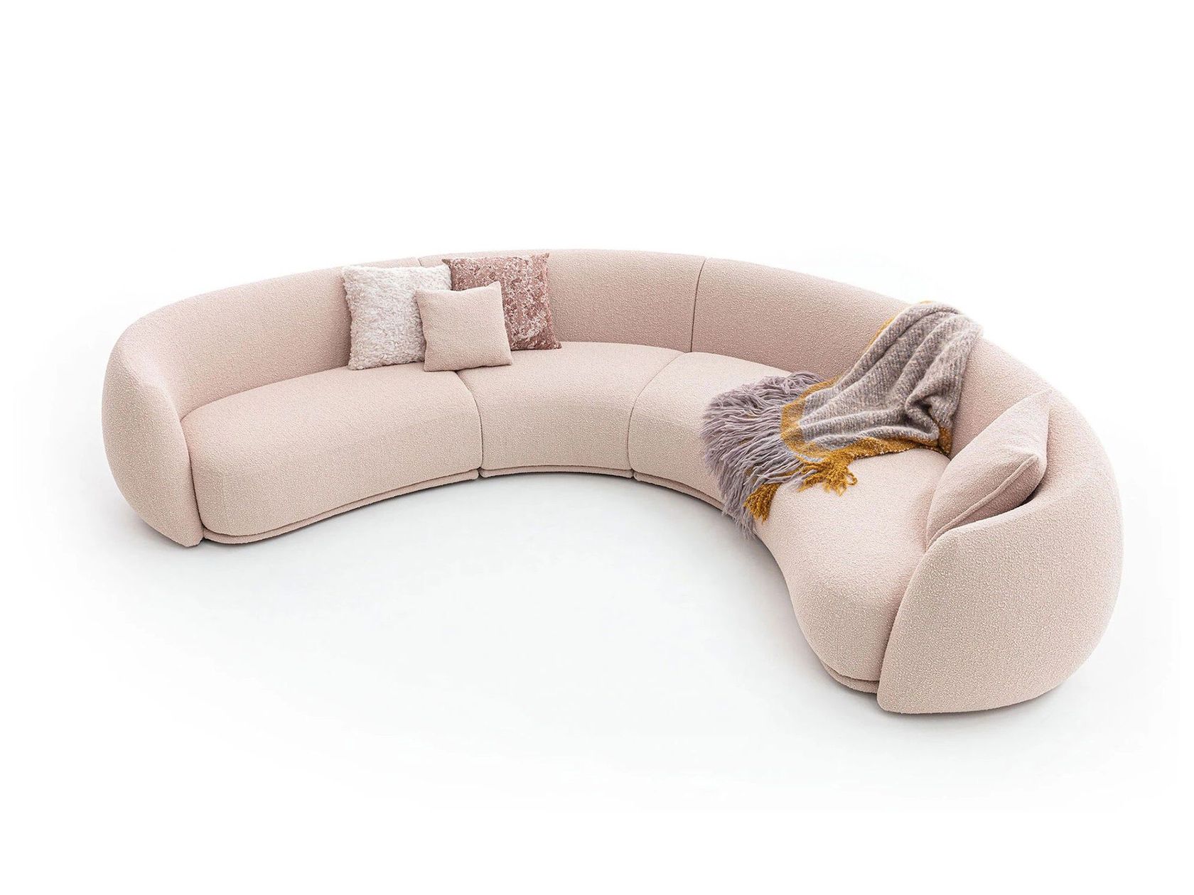 PACIFIC Fabric sofa with removable cover By Moroso | design Patricia Urquiola