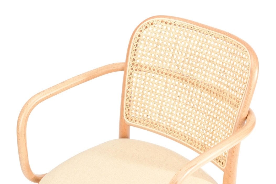 811 | Chair with armrests By TON design Josef Frank