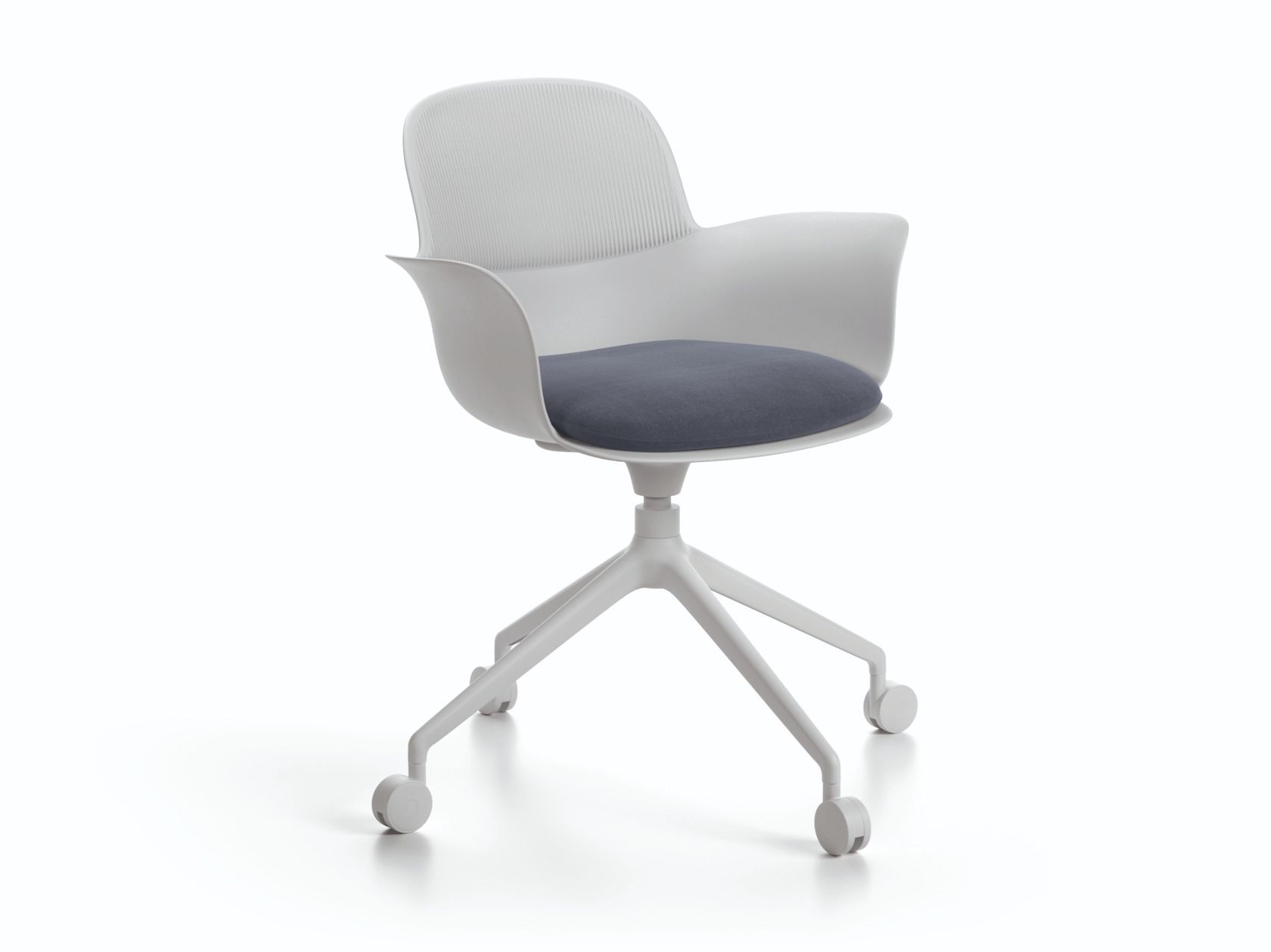 NANÀ | Chair with castors Poly Collection By Natuzzi Italia design ...