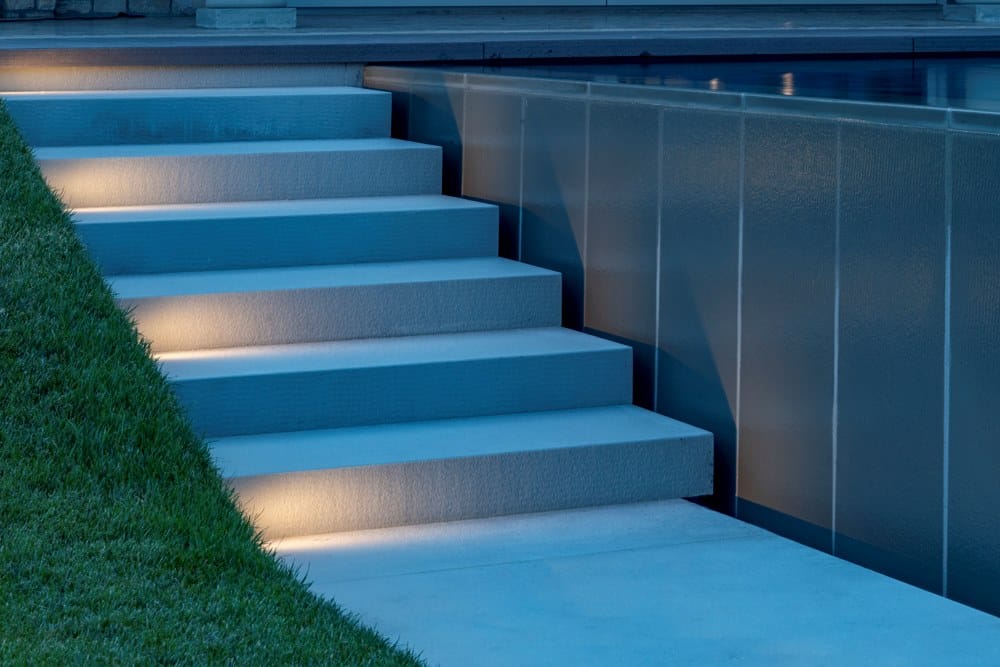 NANO FULL INOX LED walkover light steplight By Platek