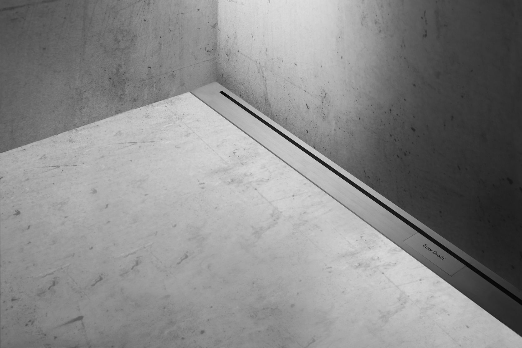 Stainless steel shower channel NANO WALL By ESS Easy Drain