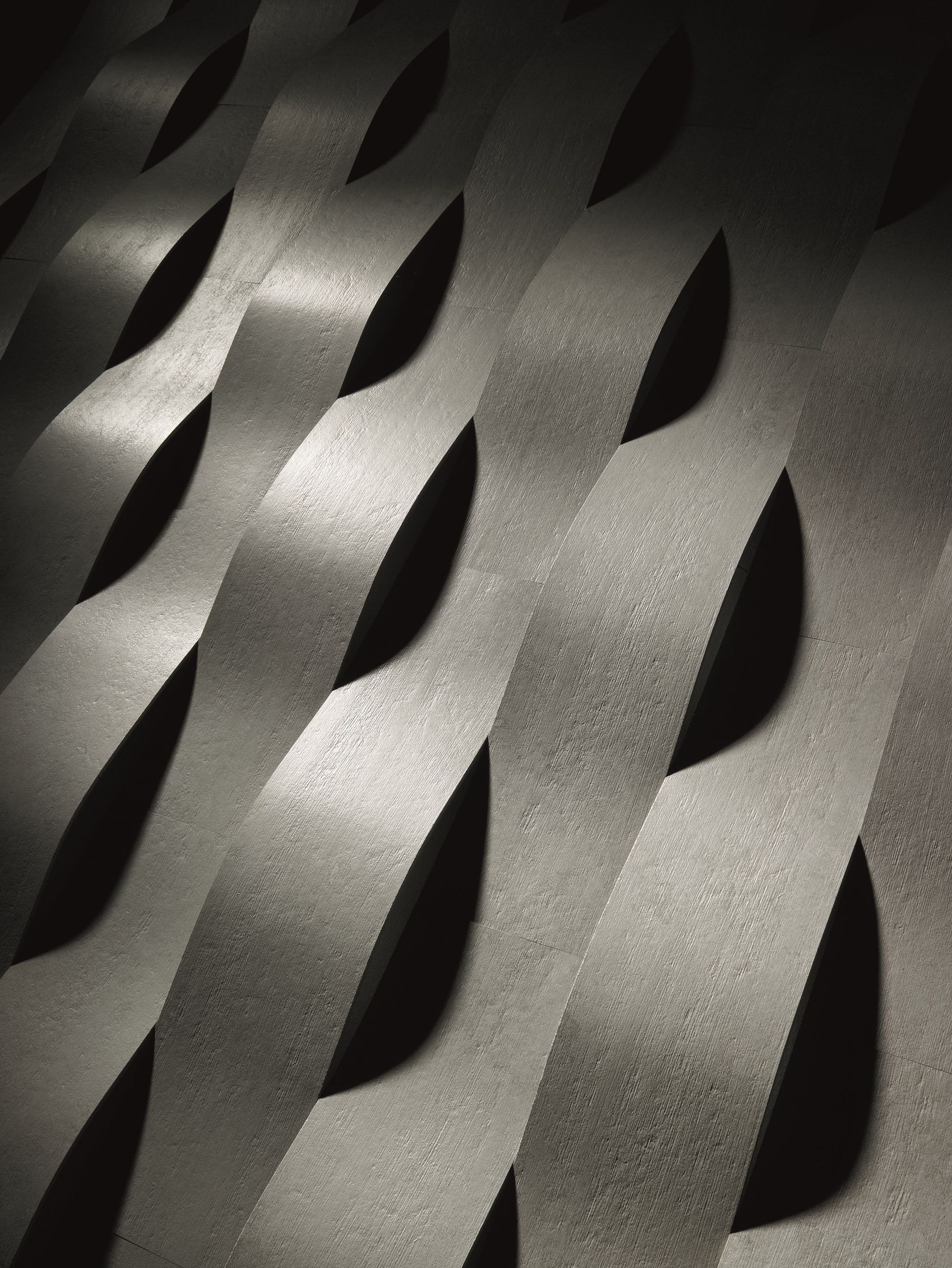 Technical porcelain wall/floor tiles with concrete effect NANOEVOLUTION By APAVISA