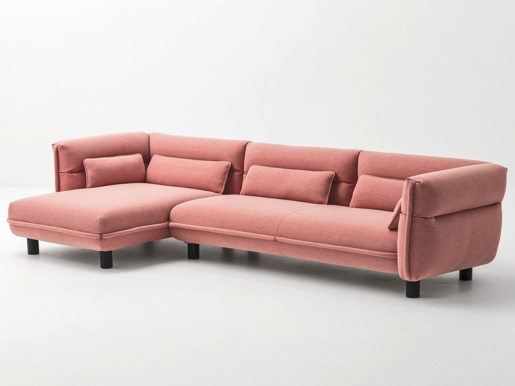 NAP | Sofa with chaise longue Fabric sofa with chaise longue By La ...