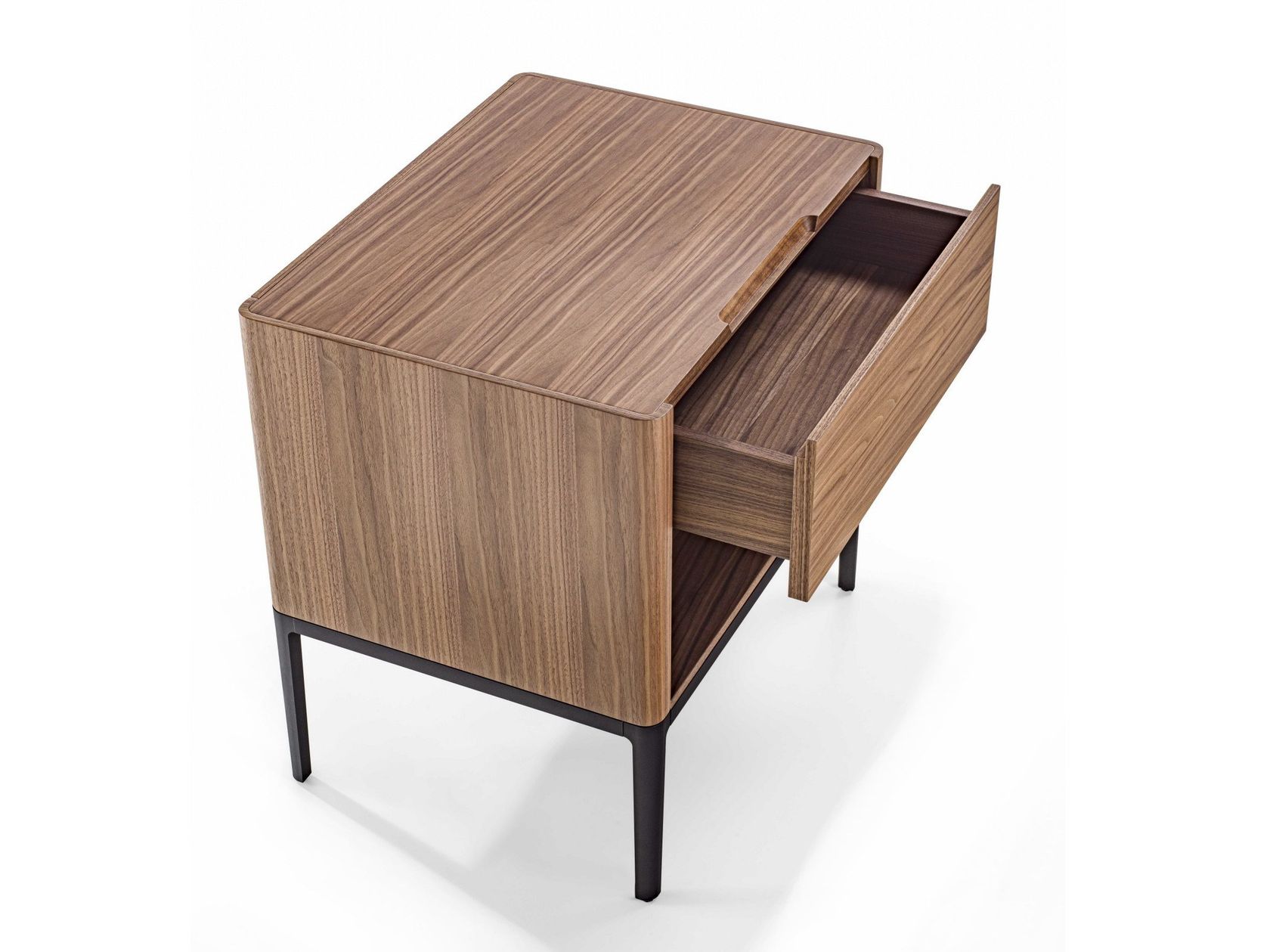 NARA | Bedside table Wooden bedside table with drawers By Porada ...