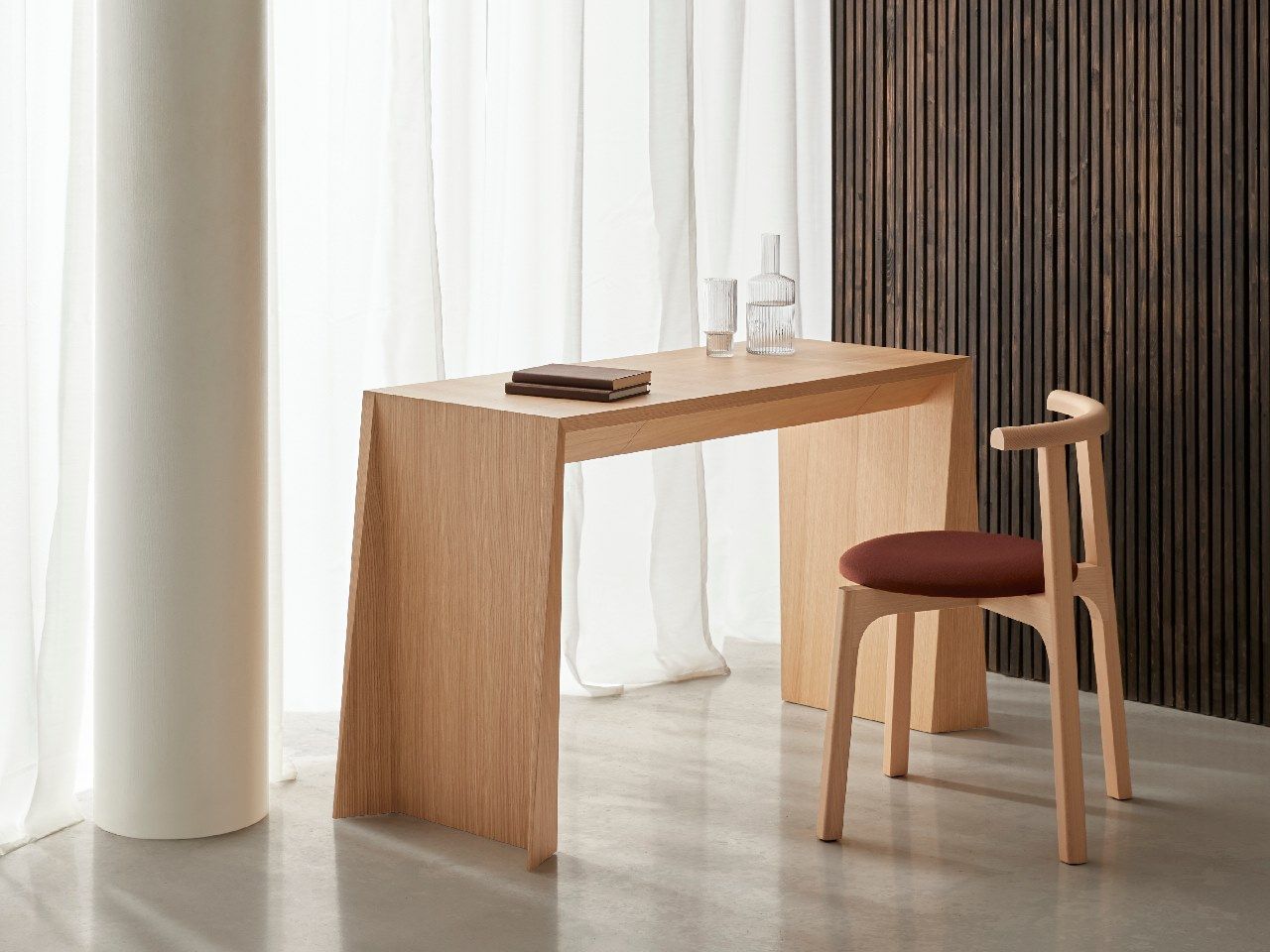 NARUK | Writing desk By Kendo Mobiliario design Vicente Gallega García