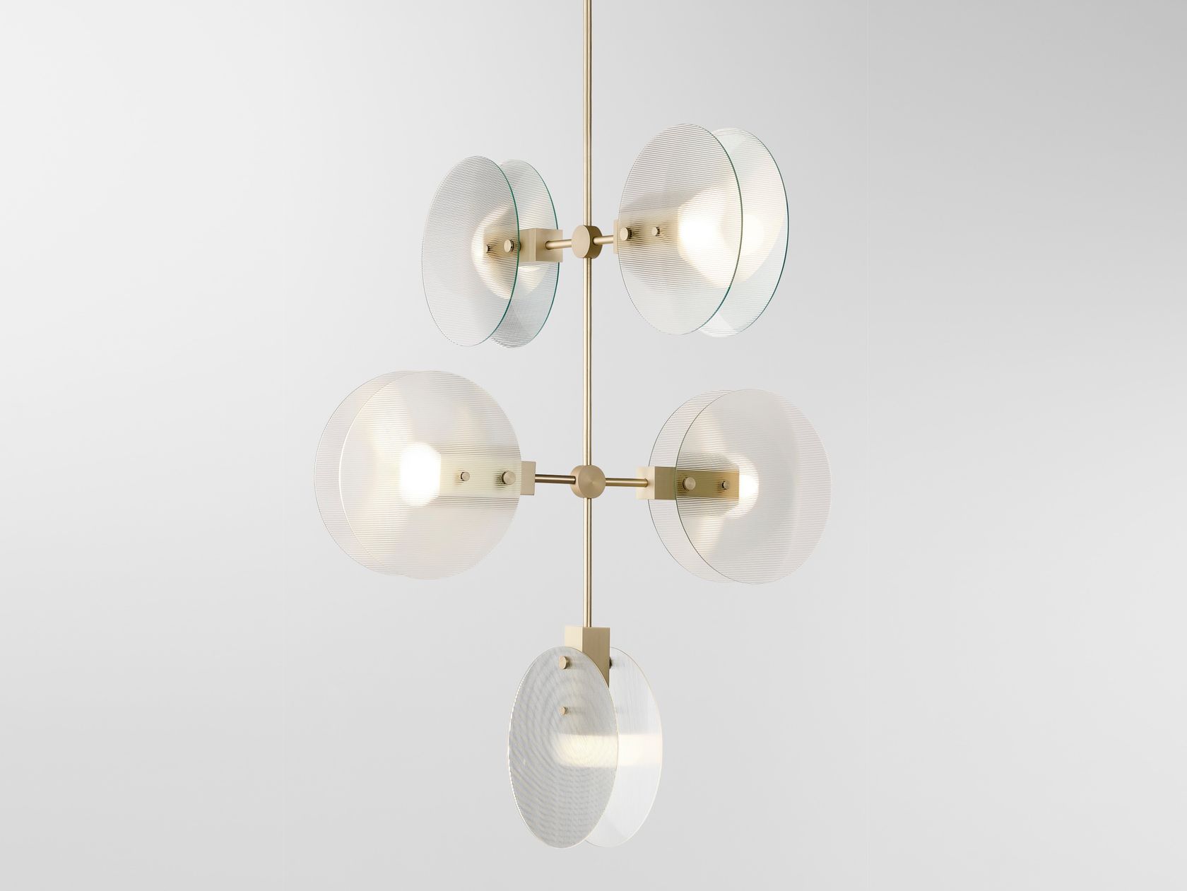 LED glass pendant lamp NEBULAE 15 Nebulae Collection By Ross Gardam