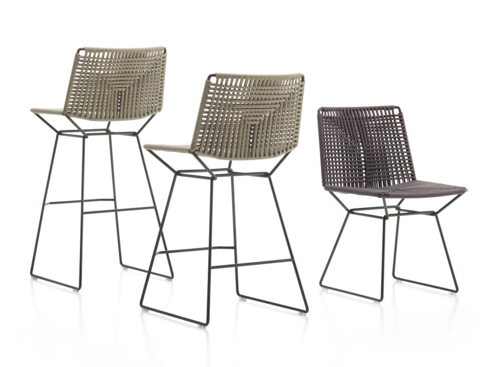 NEIL TWIST | Stool By MDF Italia design Jean-Marie Massaud