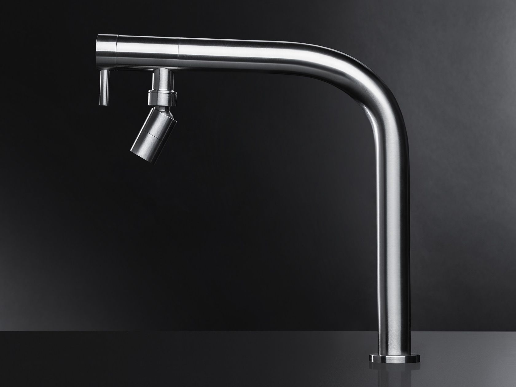 NEMO RH/RHS Countertop stainless steel kitchen mixer tap By MGS