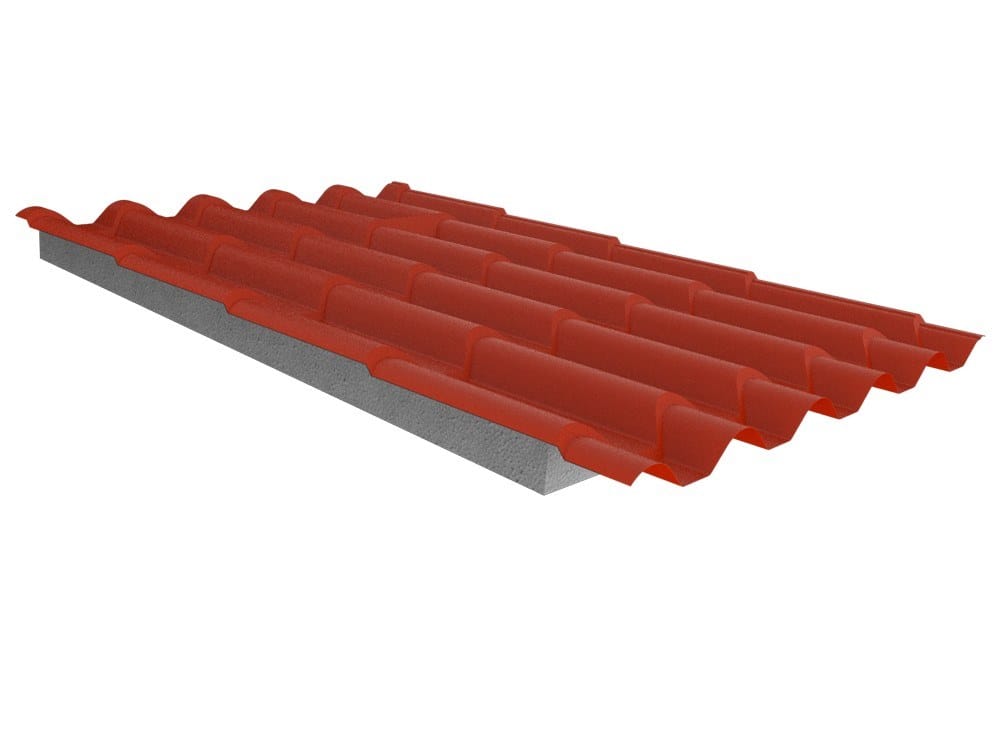 NEODURTEG Preformed panel coupled to external sheet By Poron