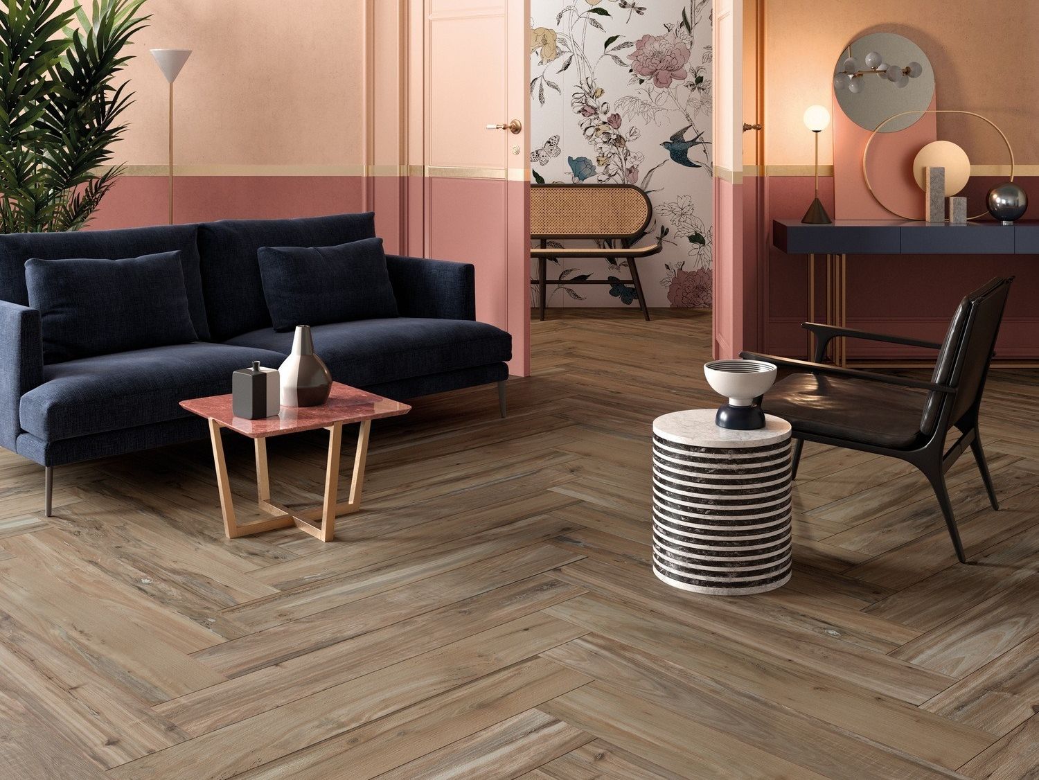 Porcelain stoneware wall/floor tiles NEST By ABK