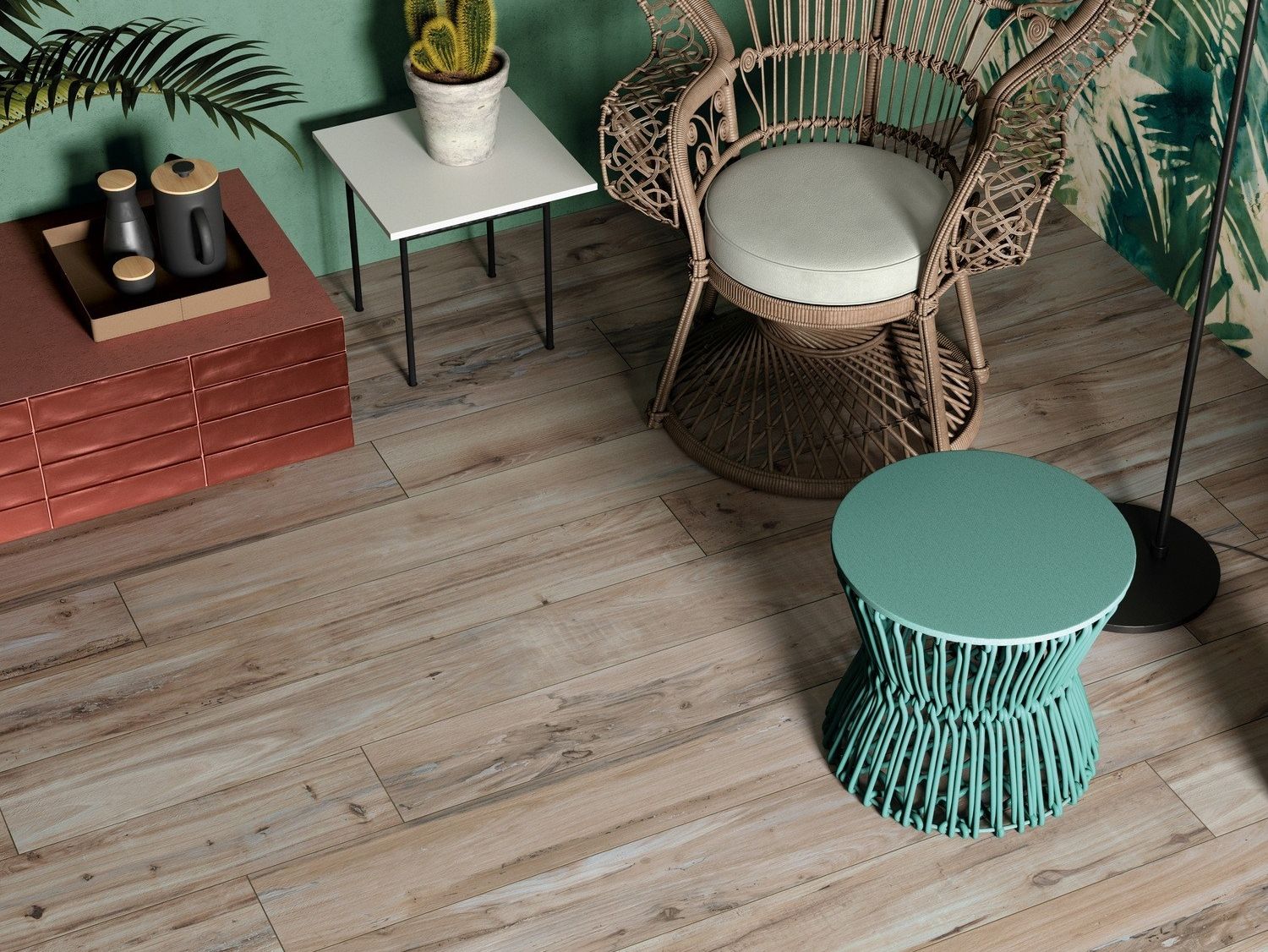 Porcelain stoneware wall/floor tiles NEST By ABK