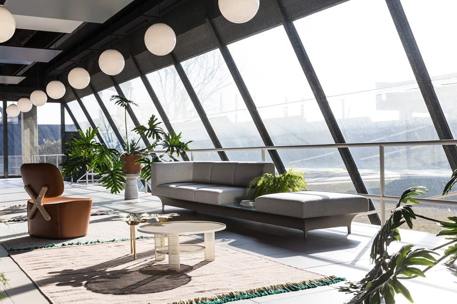 NET Coffee table By Moroso | design Benjamin Hubert