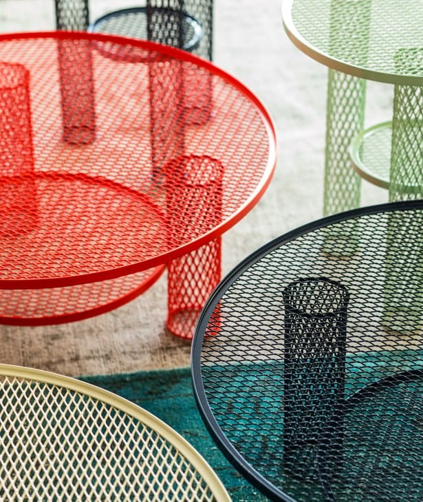 NET Coffee table By Moroso | design Benjamin Hubert