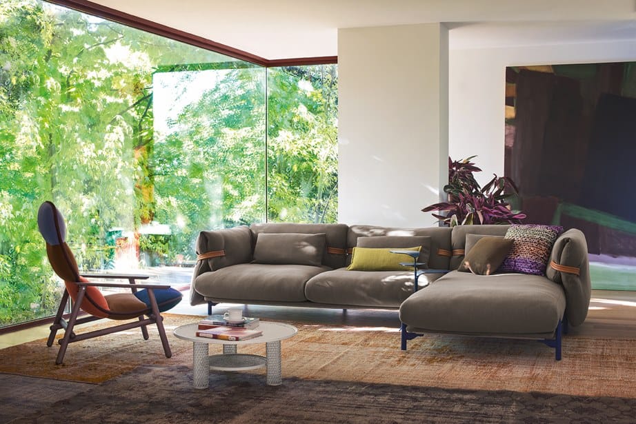 NET Coffee table By Moroso | design Benjamin Hubert