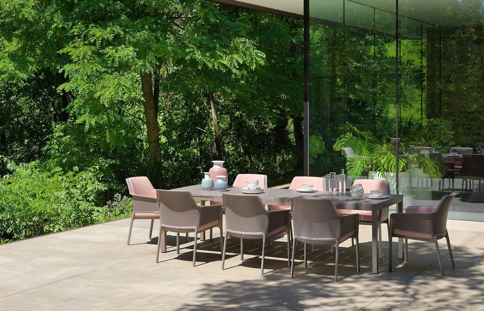 NET RELAX Easy chair By Nardi | design Raffaello Galiotto