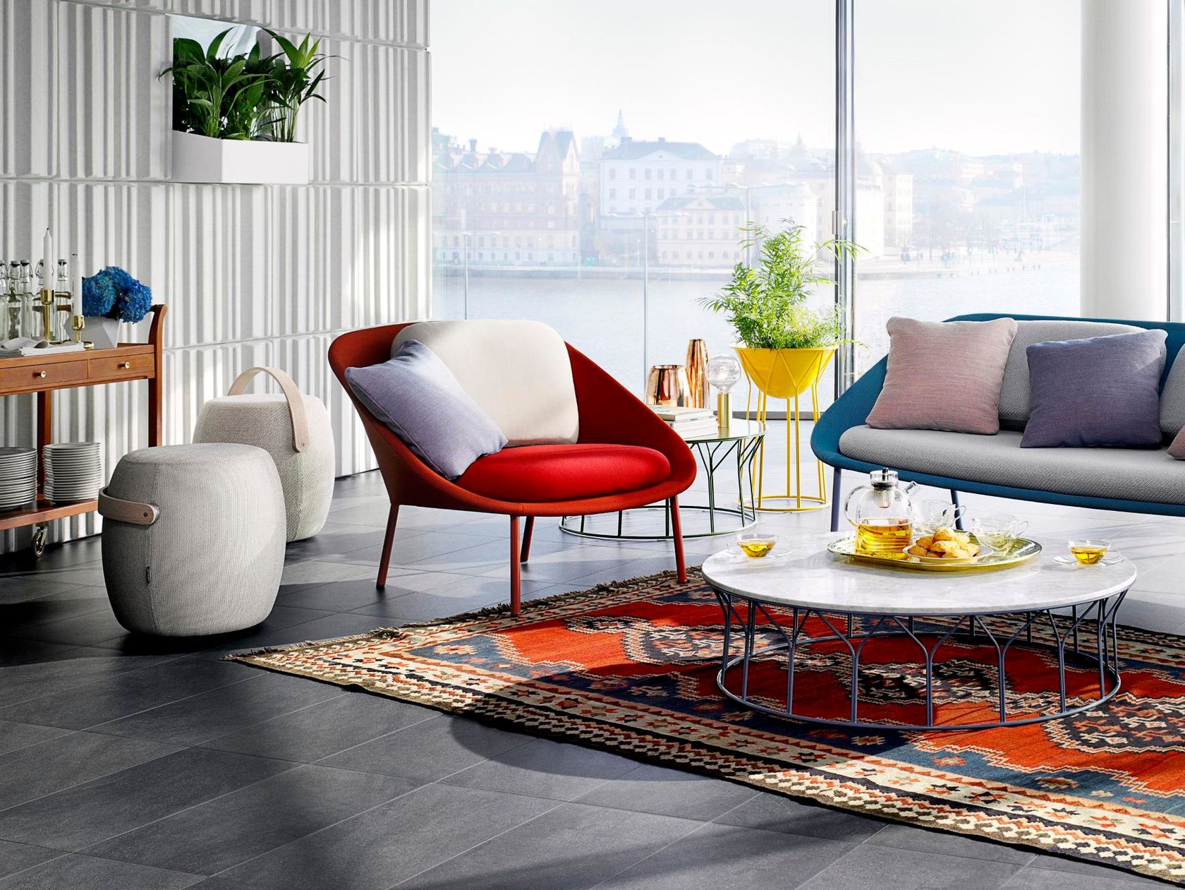 NETFRAME 沙发椅 By Offecct | design Cate & Nelson