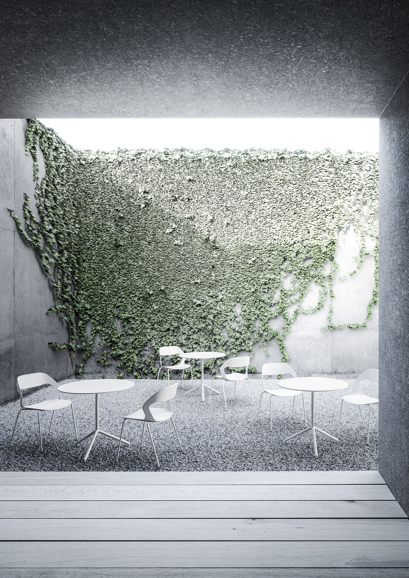 NETT T | Square table By Crassevig design Ton Haas