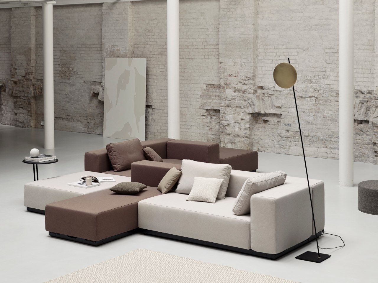 NEVADA Sectional sofa By SOFTLINE | design Busk + Hertzog