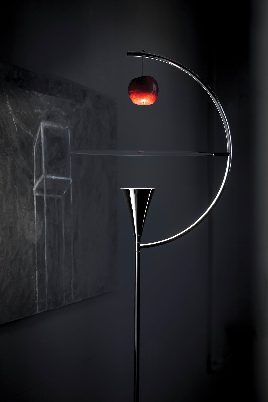 NEWTON Floor lamp By NEMO | design Andrea Branzi