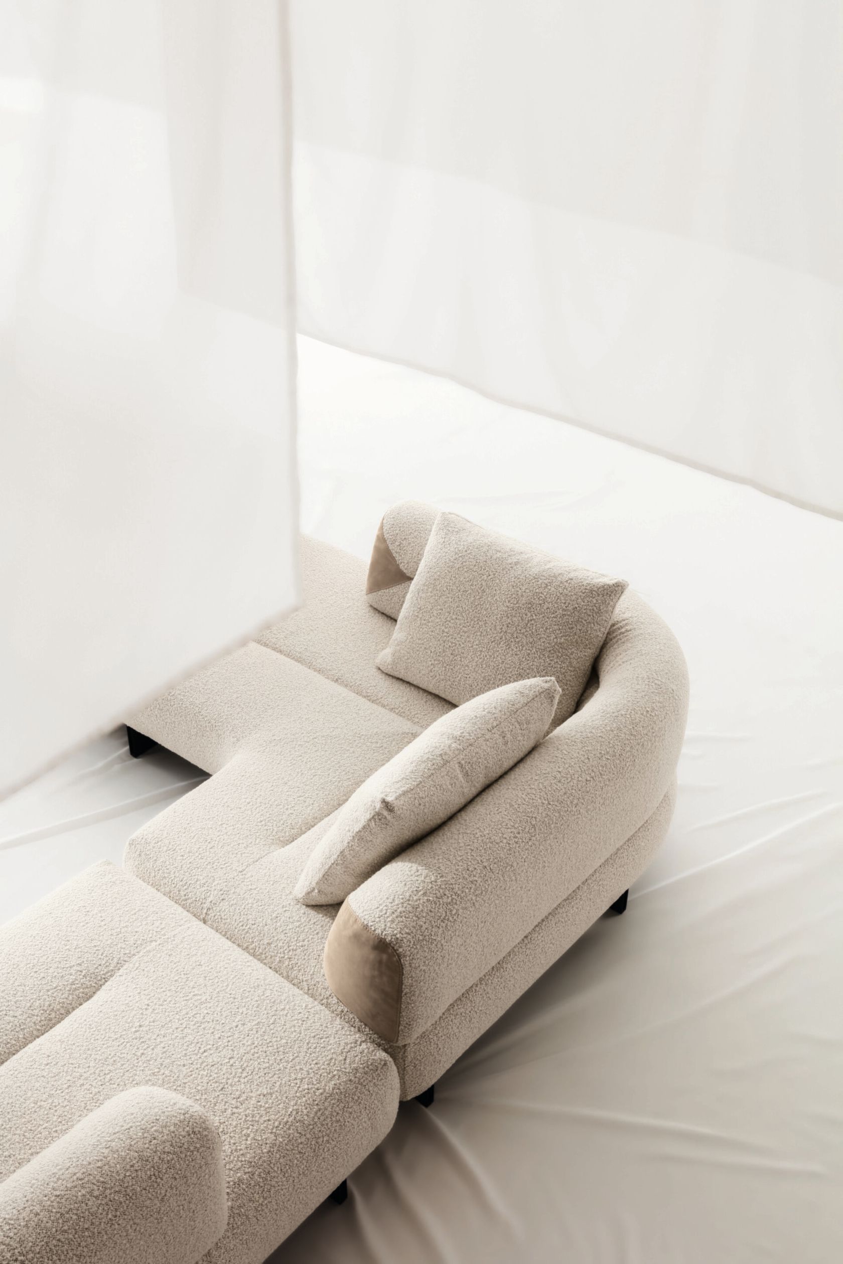 KLARENCE Fabric sofa By NICOLINE