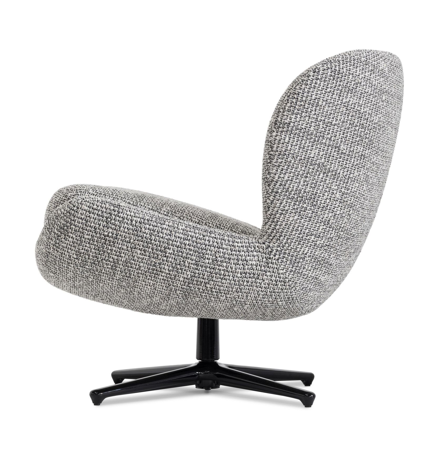 NIELS | Swivel easy chair Swivel with 4-spoke base fabric easy chair By ...