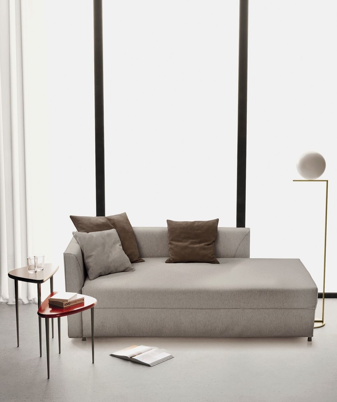 NIGHT&DAY MERIDIENNE Upholstered fabric day bed By Bodema | design ...