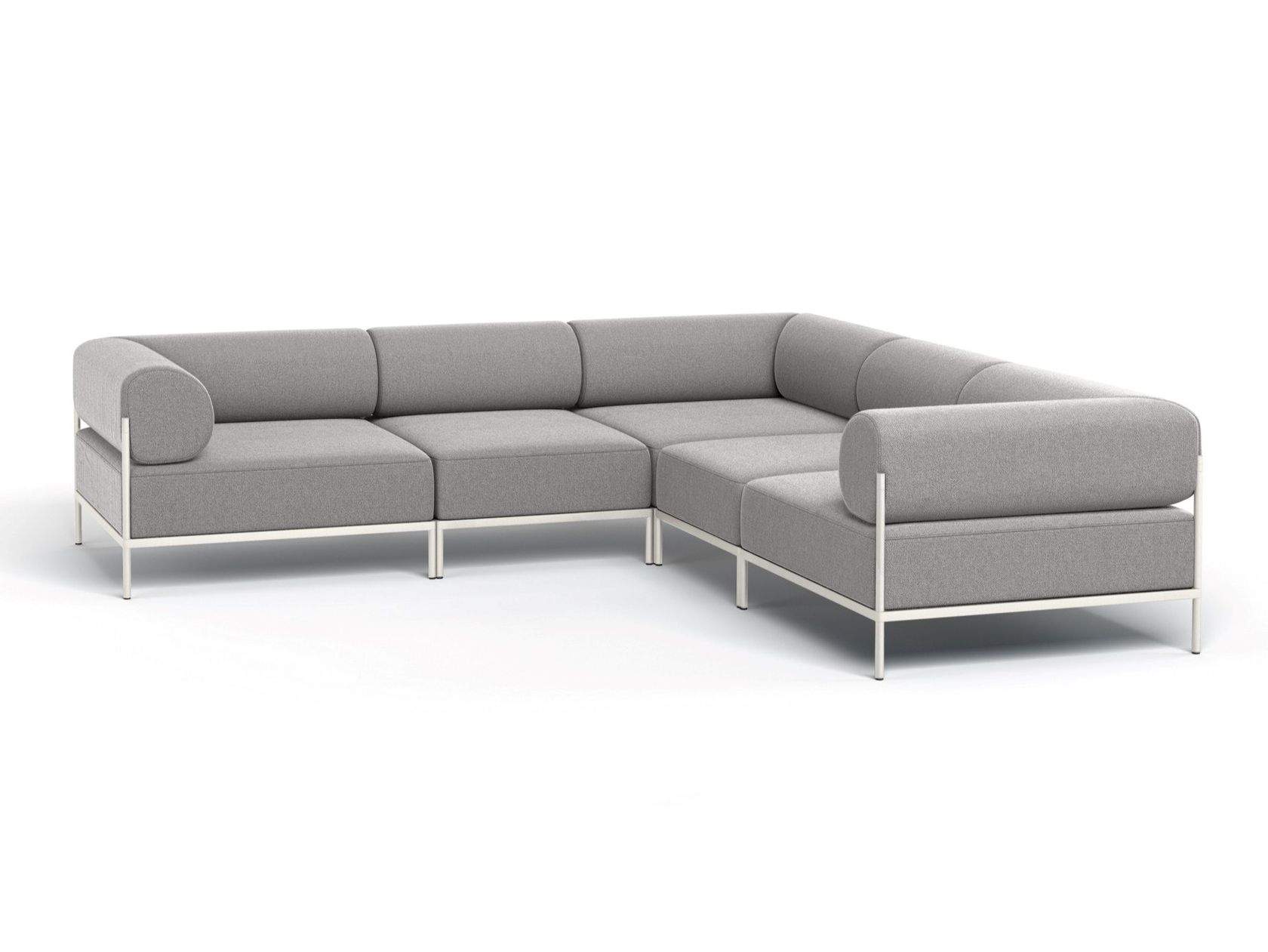 NOAH LIVING Modular sectional 5 seater fabric sofa By Noah Living
