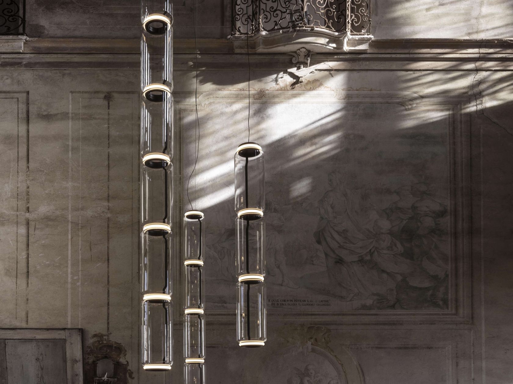 NOCTAMBULE SUSPENSION Pendant lamp By Flos | design Konstantin Grcic